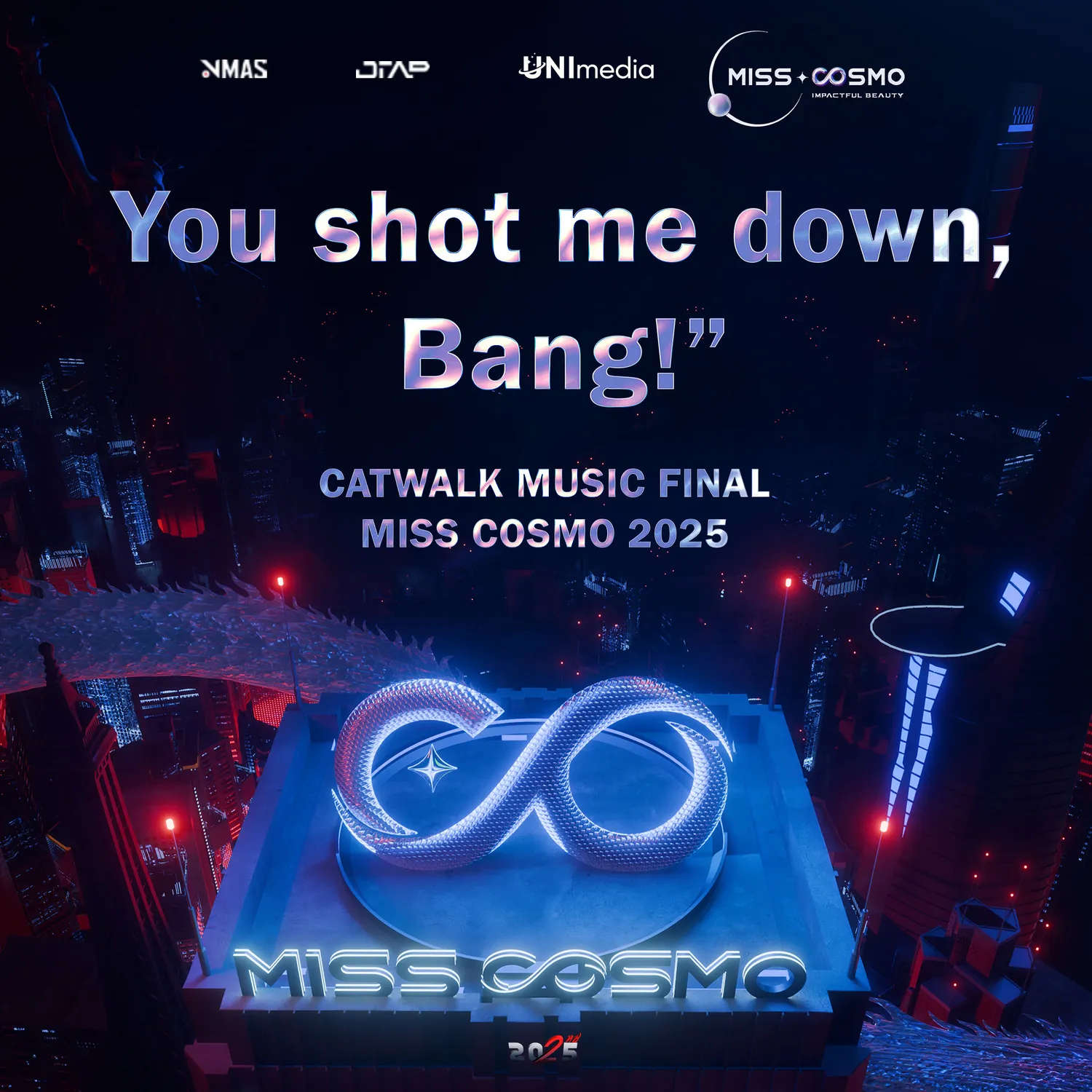You Shot Me Down, Bang! (Evening Gown Music (Grand Final Miss Cosmo ...
